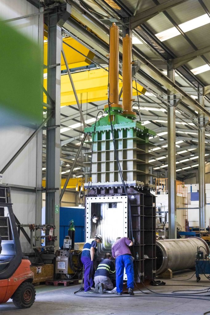 Acebron Group Performs the Pressure Tests Successfully | Mecanizados ...